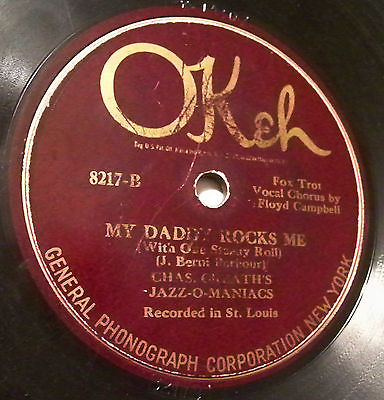 popsike.com - Race OKeh 8217 Chas. Creath's Jazz O Maniacs (St. Louis ...