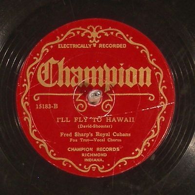 popsike.com - 78 RPM Gowan's Rhapsody Makers (as Fred Sharp), Champion ...