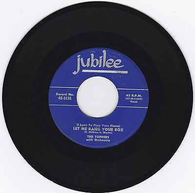 popsike.com - Rare Doo Wop Vocal Group 45 The Toppers "Baby Let Me Bang ...