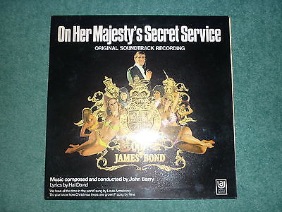 popsike.com - ON HER MAJESTY'S SECRET SERVICE Original Soundtrack 1969 ...