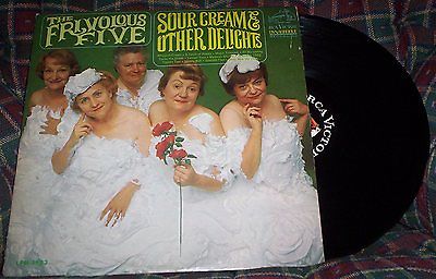 popsike.com - mono vinyl lp THE FRIVOLOUS FIVE Sour Cream & Other ...
