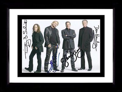 popsike.com - *RARE - THE EAGLES - ROCK LEGENDS - HAND SIGNED ORIGINAL ...