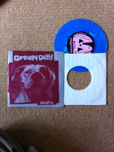 popsike.com - Green Day Slappy ep Blue Vinyl - auction details