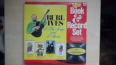 popsike.com - RARE CRA Records BURL IVES 4 FOLK SONG & 4 STORIES Book ...