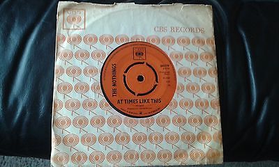 popsike.com - THE NOTHINGS - AT TIMES LIKE THIS - 1965 - VERY RARE CBS ...