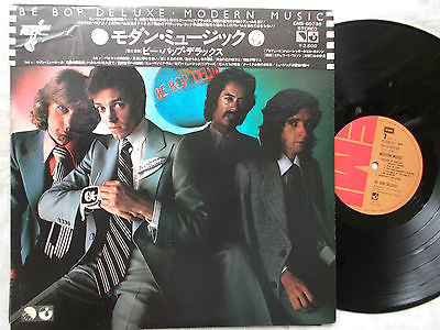 popsike.com - BE BOP DELUXE JAPAN ORIGINAL MODERN MUSIC OBI INSERT BILL ...