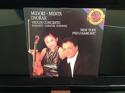 popsike.com - Midori Mehta Dvorak Violin Concerto Romance NY Phil CBS ...