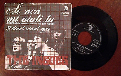 popsike.com - THE INGOES se non mi aiuti tu ITALY 7" Blossom Toes ...