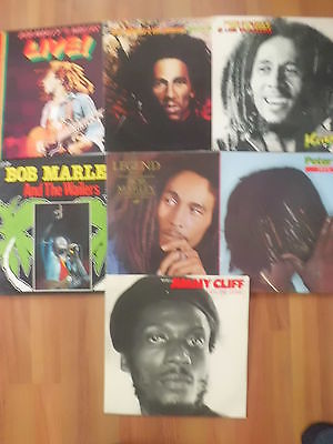 popsike.com - 7 X REGGAE LP'S BOB MARLEY -- JIMMY CLIFF -- PETER TOSH - auction details