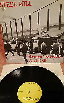 popsike.com - Bruce Springsteen - 1 LP - STEEL MILL - RETURN TO ROCK'N ...