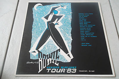 popsike.com - DAVID BOWIE SERIOUS MOONLIGHT TOUR 83 FRANKFURT 20 MAY ...