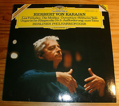 popsike.com - KARAJAN conducts SMETANA LISZT WEBER ROSSINI LP DG Digital - auction details