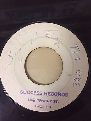 popsike.com - Unknown Roots Reggae 45 7" White Label Kingston "Success ...