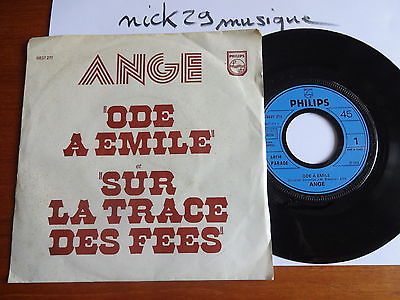 popsike.com - ANGE RARE 1975 PROMO 45T ODE A EMILIE FRENCH PROG ROCK PROMO 7' PHILIPS - auction ...