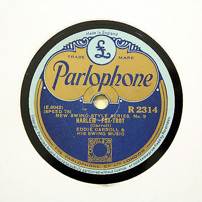 popsike.com - EDDIE CARROLL & HIS SWING MUSIC "Harlem / Rose Room ...