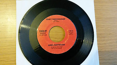 popsike.com - Leon Haywood - Baby Reconsider - 70's Vault - Northern ...