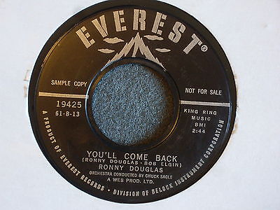 popsike.com - NORTHERN SOUL 45 Ronny Douglas You'll Come Back Everest ...