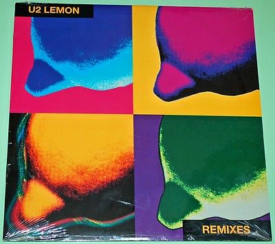 popsike.com - U2 - Lemon Remixes - 1993 Sealed US 5 Track 12" - auction ...