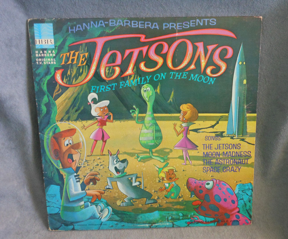 popsike.com - JETSON 1965 First Family on the Moon LP RECORD Hanna ...