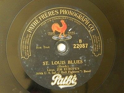 popsike.com - Jim Europe How Saint-Louis Blues Vertical Cut 22087 ...