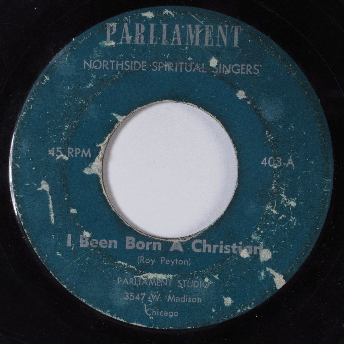 popsike.com - Black Gospel 45 NORTHSIDE SPIRITUAL SINGERS I Been Born A ...
