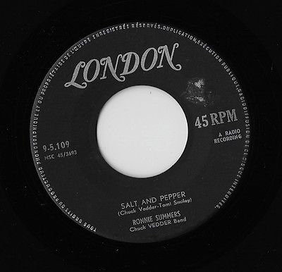 popsike.com - RONNIE SUMMERS - SALT AND PEPPER / solid rock a billy ...