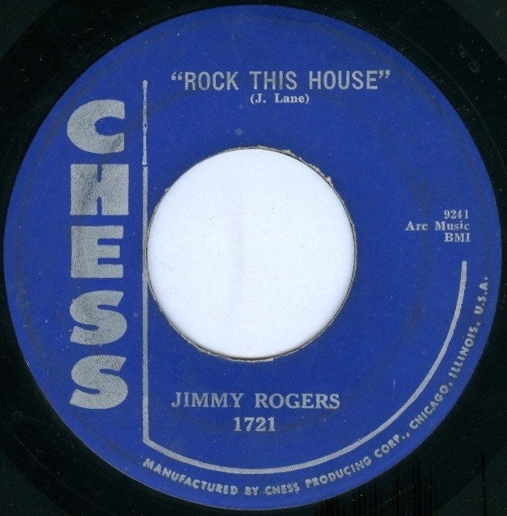 popsike.com - JIMMY ROGERS Rock This House BLUES ROCKER 45 on CHESS ...