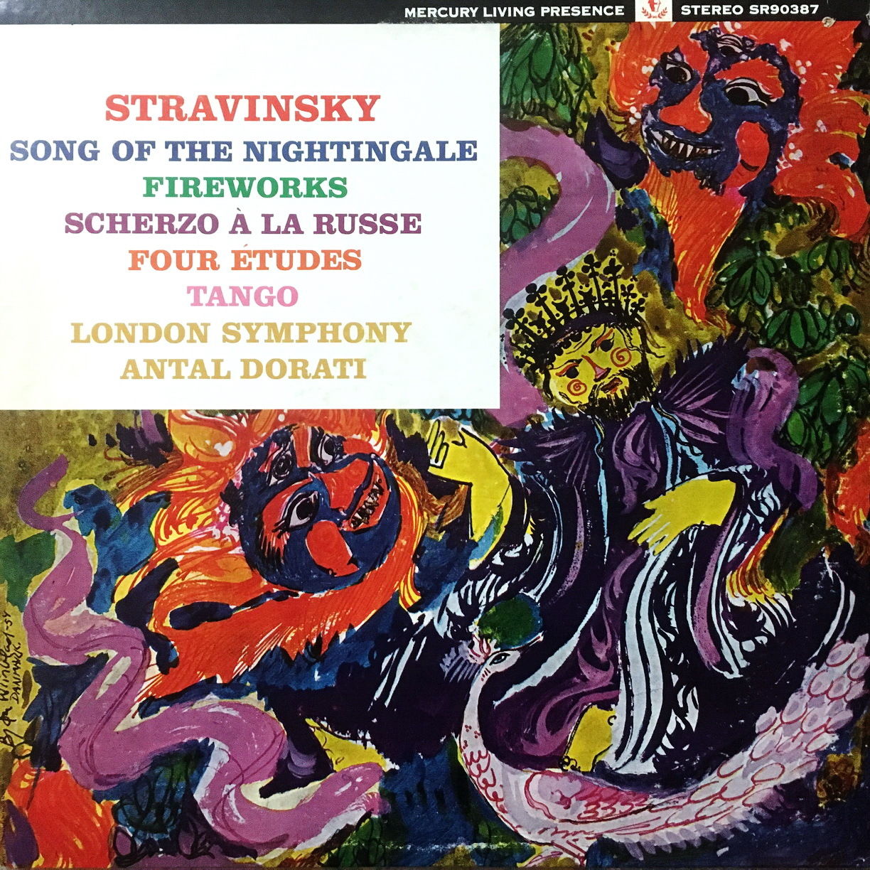 popsike.com - DORATI / Stravinsky Song of the Nightingale / Original ...