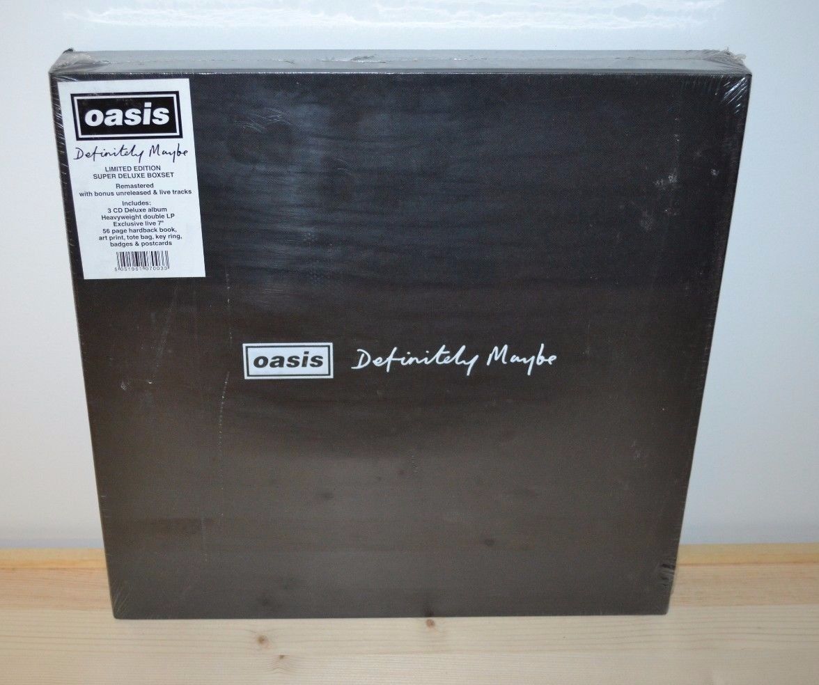 popsike.com - OASIS - DEFINITELY MAYBE Ltd SUPER DELUXE BOXSET ...