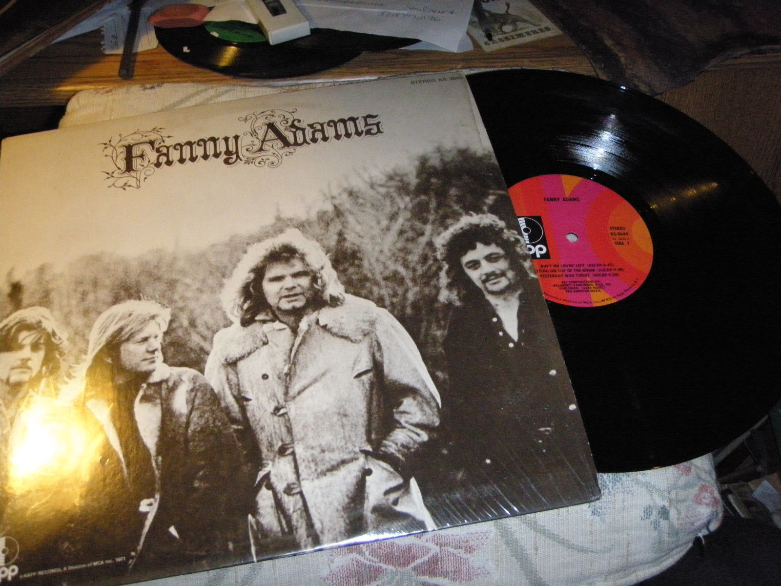 popsike.com - RARE Fanny Adams LP) " Fanny Adams " KAPP KS 3644 1971 ...