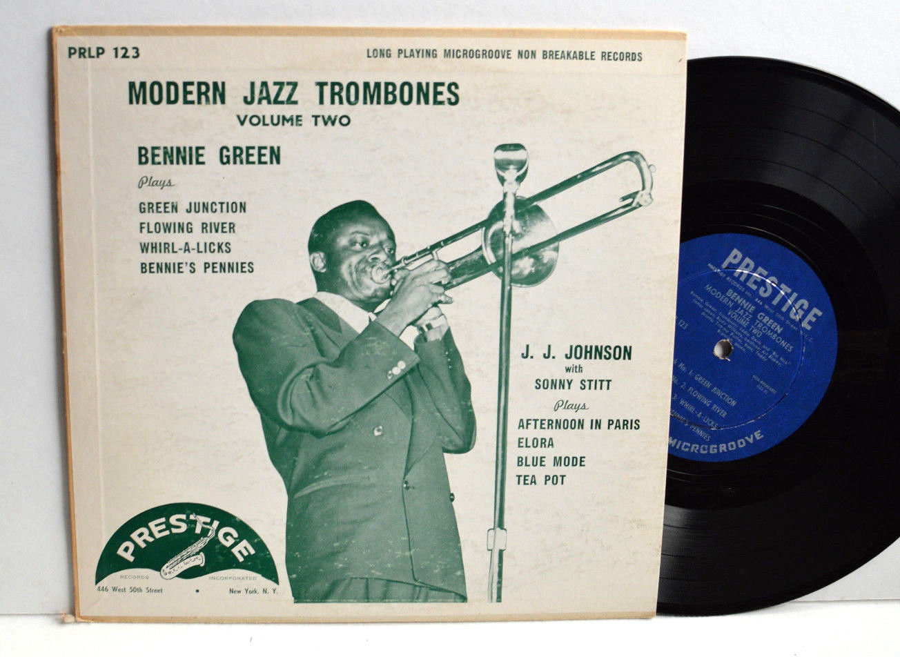 popsike.com - RARE JAZZ 10" - BENNIE GREEN - MODERN JAZZ TROMBONES Vol ...