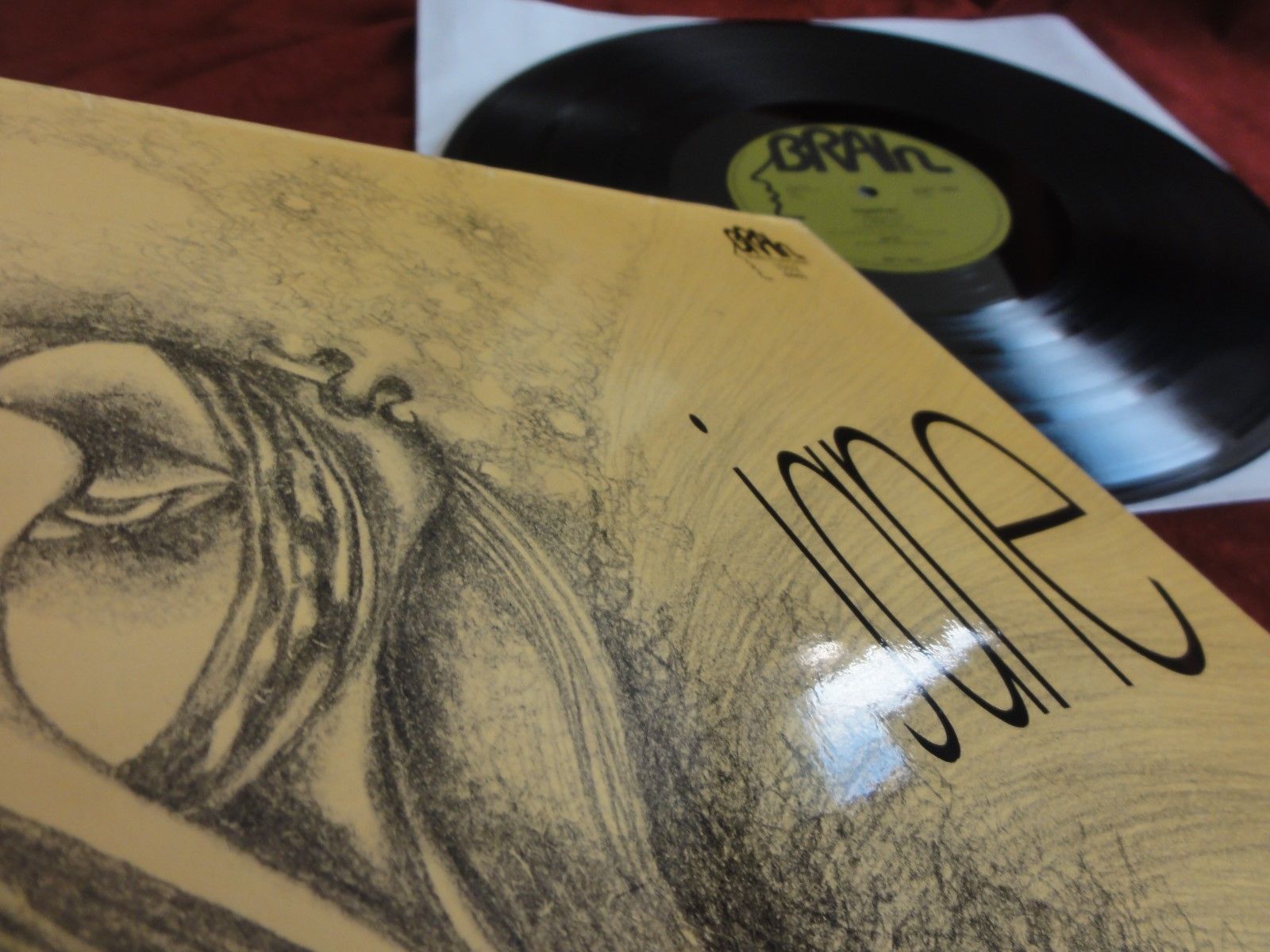 popsike.com - JANE ? TOGETHER ? TOP ZUSTAND 1972 GERMAN GREEN BRAIN ...