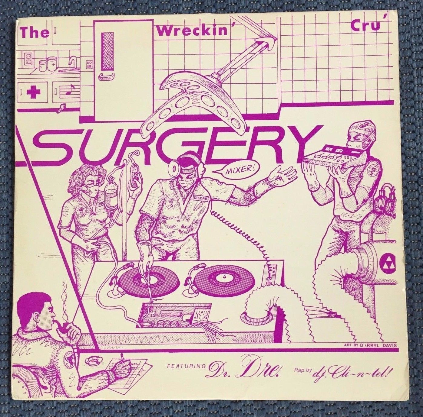 popsike.com - The Wreckin Cru (Dr. Dre) Surgery Rare Electro Rap Kru ...