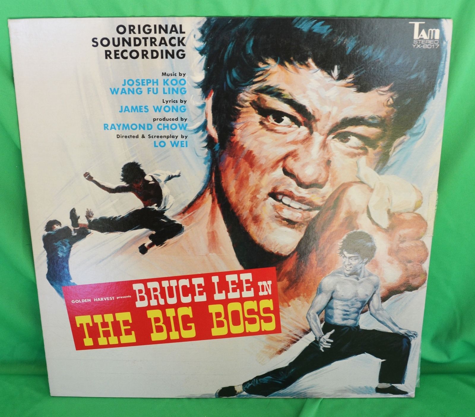popsike.com - BRUCE LEE THE BIG BOSS SOUNDTRACK LP - JOSEPH KOO * FUNK ...