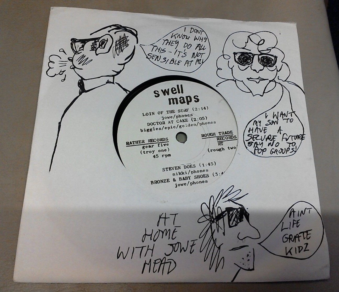 popsike.com - Swell Maps 1979 EX 7" 4 Track EP Vinyl Record Loin Of The ...