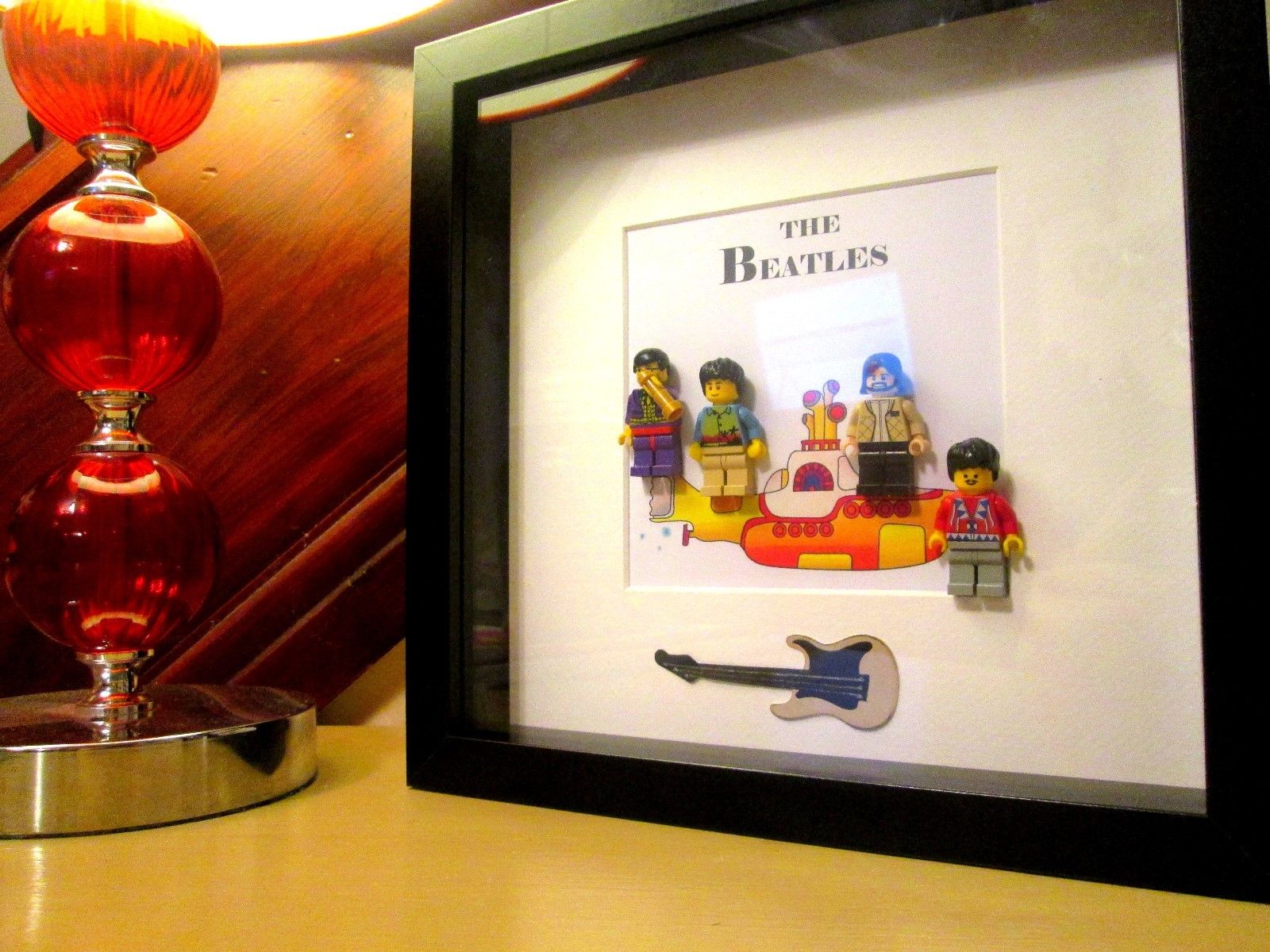 popsike.com - Lego Beatles Yellow Submarine Gift Frame - customable ...