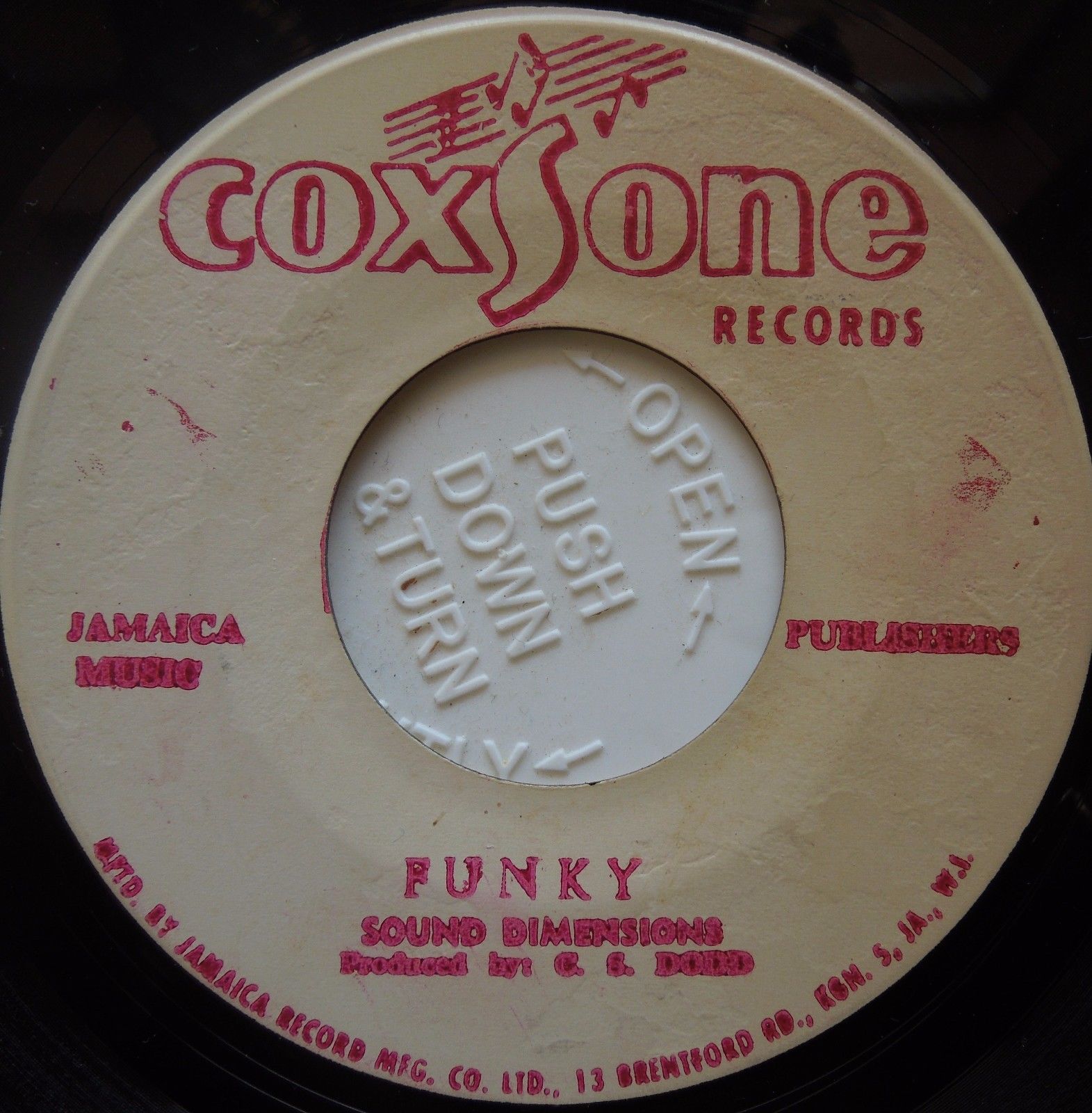 popsike.com - 7" FUNK / SOUND DIMENSION / FUNKY / COXSONE / LISTEN ...