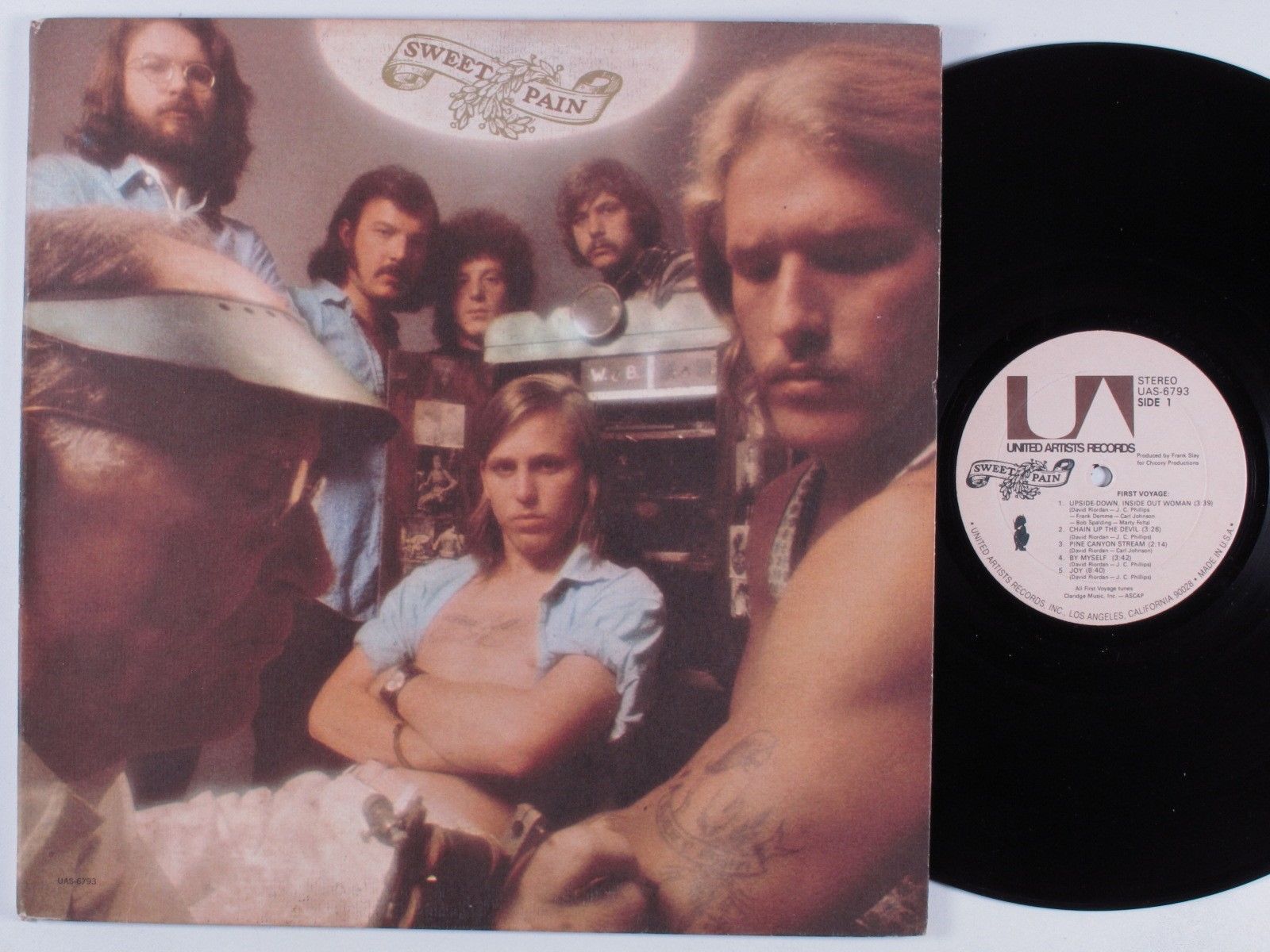 popsike.com - SWEET PAIN Self Titled UA UAS-6793 LP gatefold - auction ...