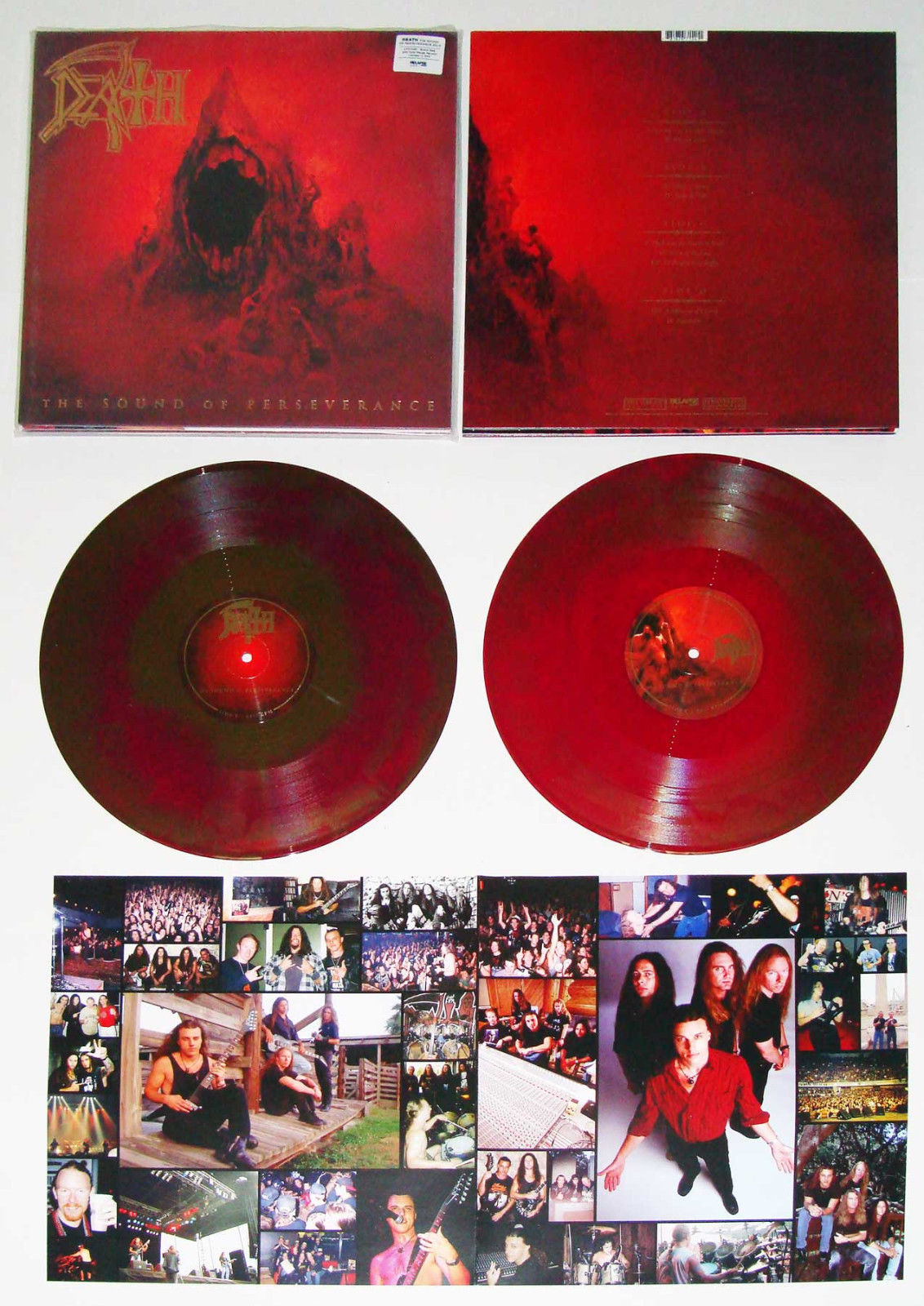popsike.com - DEATH The Sound Of Perseverance 2XLP BLOOD RED/GOLD VINYL ...