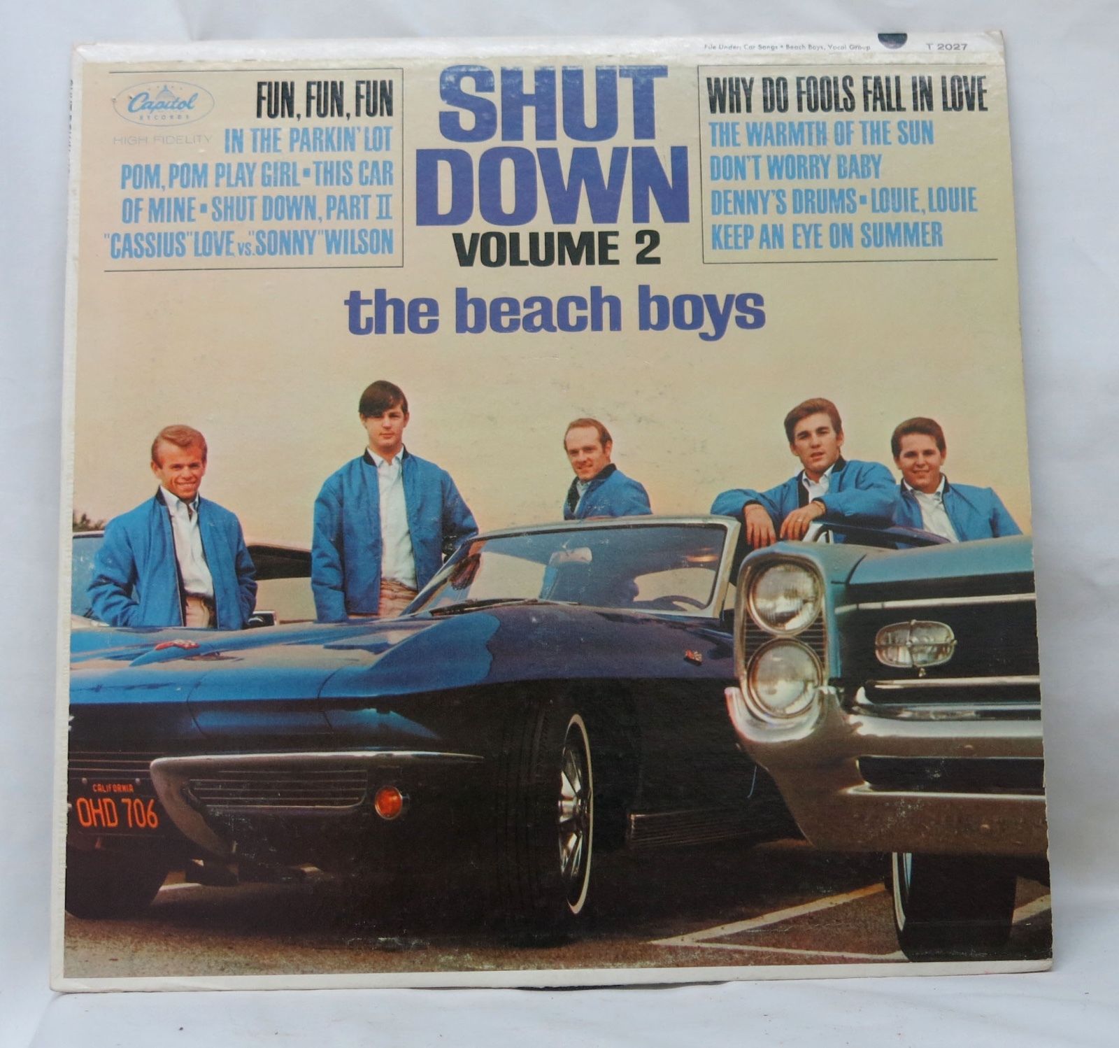 popsike.com - The Beach Boys - Shut Down Vol. 2 Vinyl LP Capitol T 2027 ...