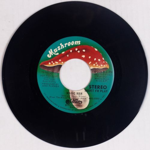 popsike.com - HEART: Magic Man USA Mushroom Classic Rock DJ PROMO 45 ...