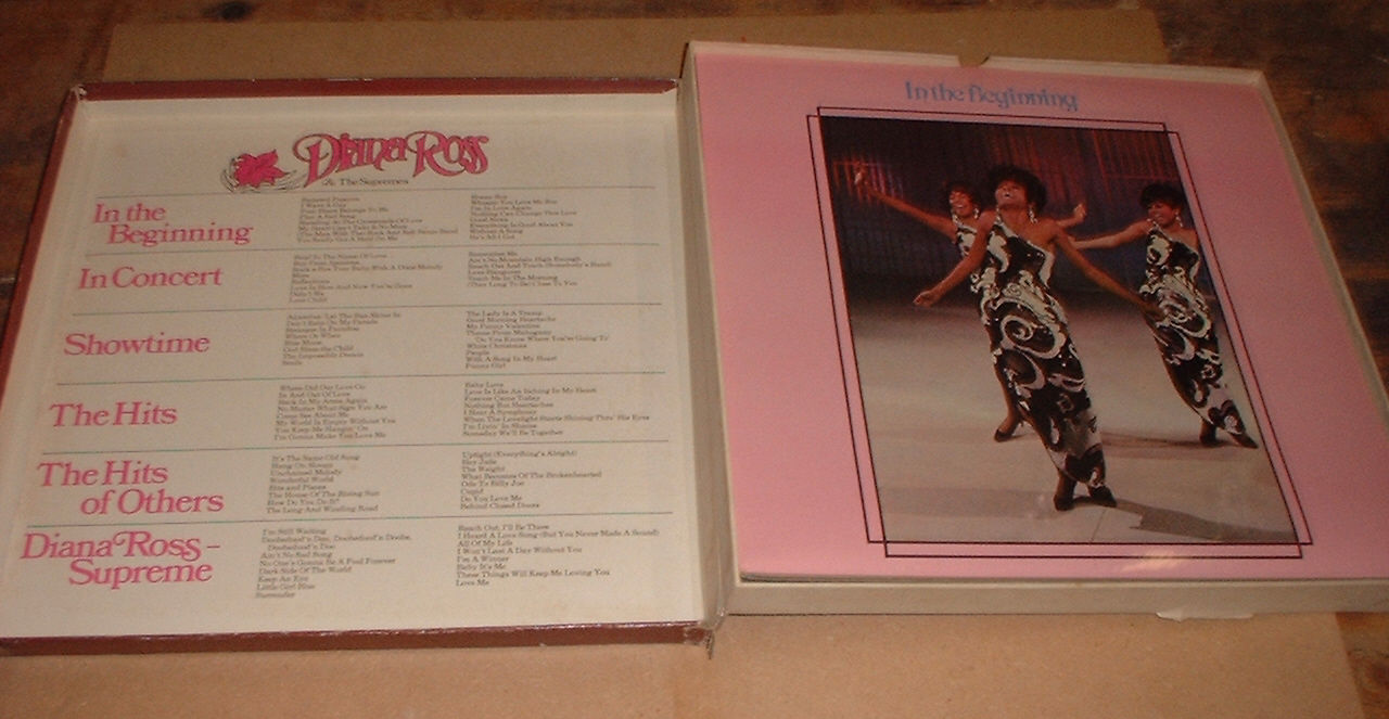 popsike.com - unplayed? Diana Ross & Supremes BOX SET 90+ SONGS LPS x 6 ...