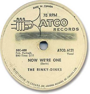 popsike.com - BOBBY DARIN The Rinky-Dinks Rock'n Roll 78 RPM Record ...