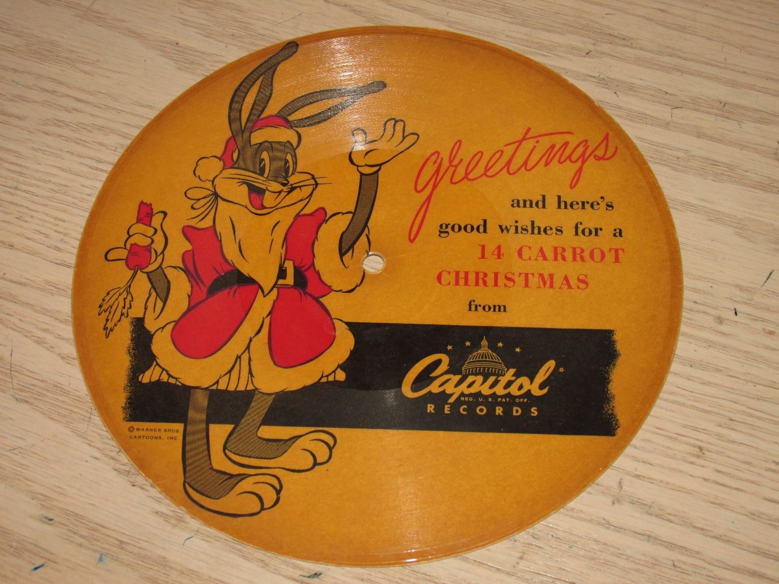 popsike.com - 1948 BUGS BUNNY "14 CARROT CHRISTMAS" Capitol Records ...