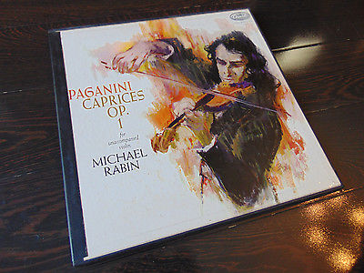 popsike.com - Michael Rabin. Paganini Caprices. Original 2-LP Capitol ...