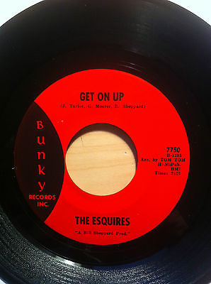 popsike.com - THE ESQUIRES GET ON UP BUNKY RECORDS 7750 - auction details