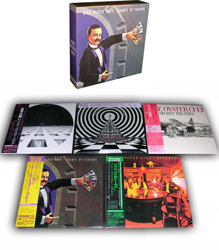 popsike.com - BLUE OYSTER CULT Limited JAPAN 5 Mini LP CDs + DISK UNION ...