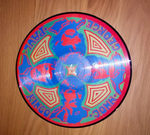 popsike.com - The Beatles White Album Bootleg Picture Vinyl Record very ...