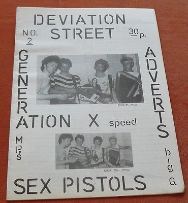 popsike.com - DEVIATION STREET #2 Original 1977 Punk Fanzine Sex ...