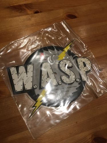popsike.com - WASP Animal Cod Piece Shaped Picture Disc Blackie Lawless ...